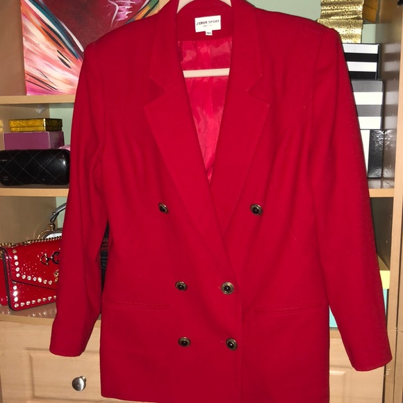 J’ENVIE SPORT | Jackets & Coats | Jenvie Sport Vintage Pure Wool Blazer ...